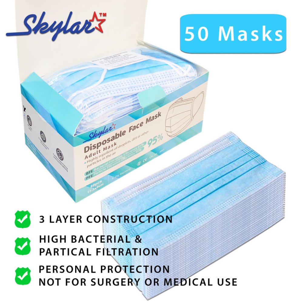 SY11 Skylar Disposable Face Mask 50pcs
